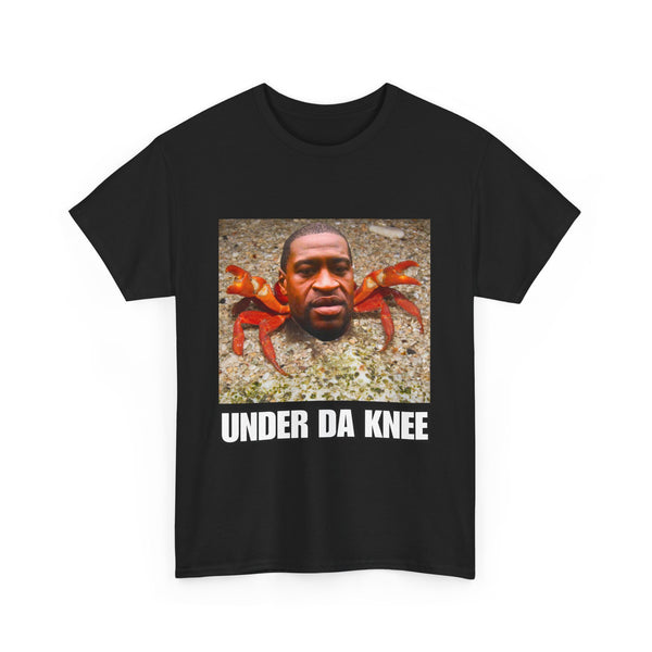 Under da knee. – Bruh Tees